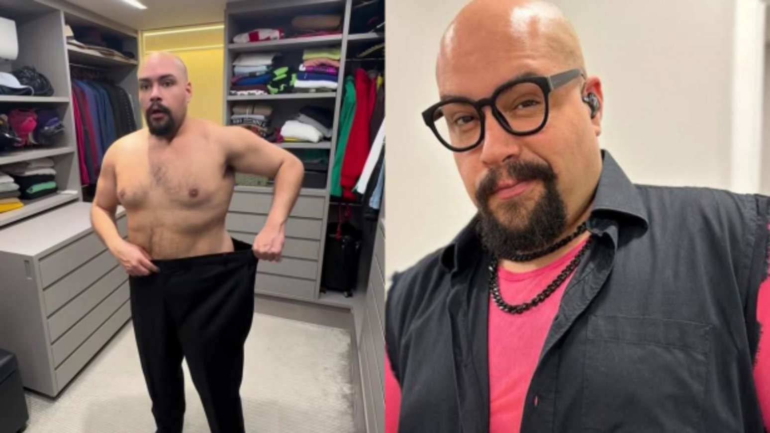 Tiago Abravanel mostra mudança no corpo após emagrecimento: 'Pensava ...