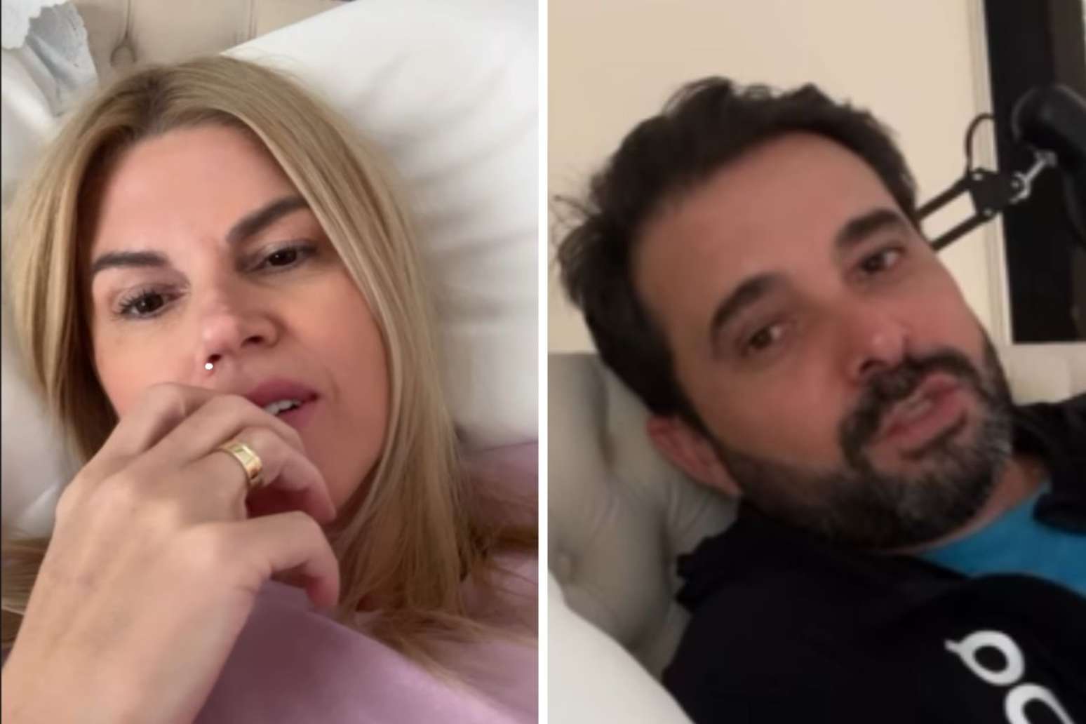 Marido de Val Marchiori sobre ser rede de apoio: 'Paciente é difícil'