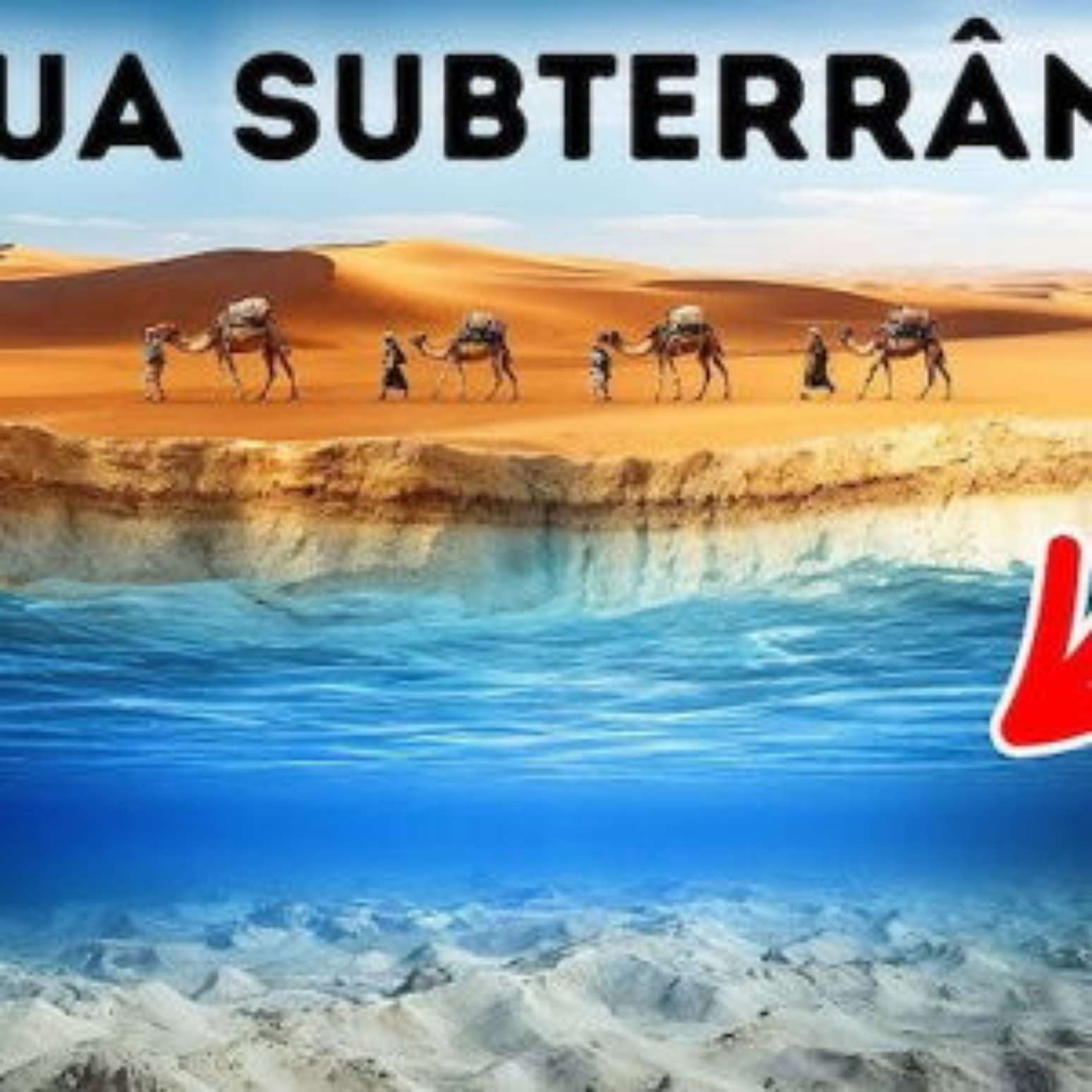 Sob as areias do Saara: mar subterrâneo com bilhões de litros de água ...