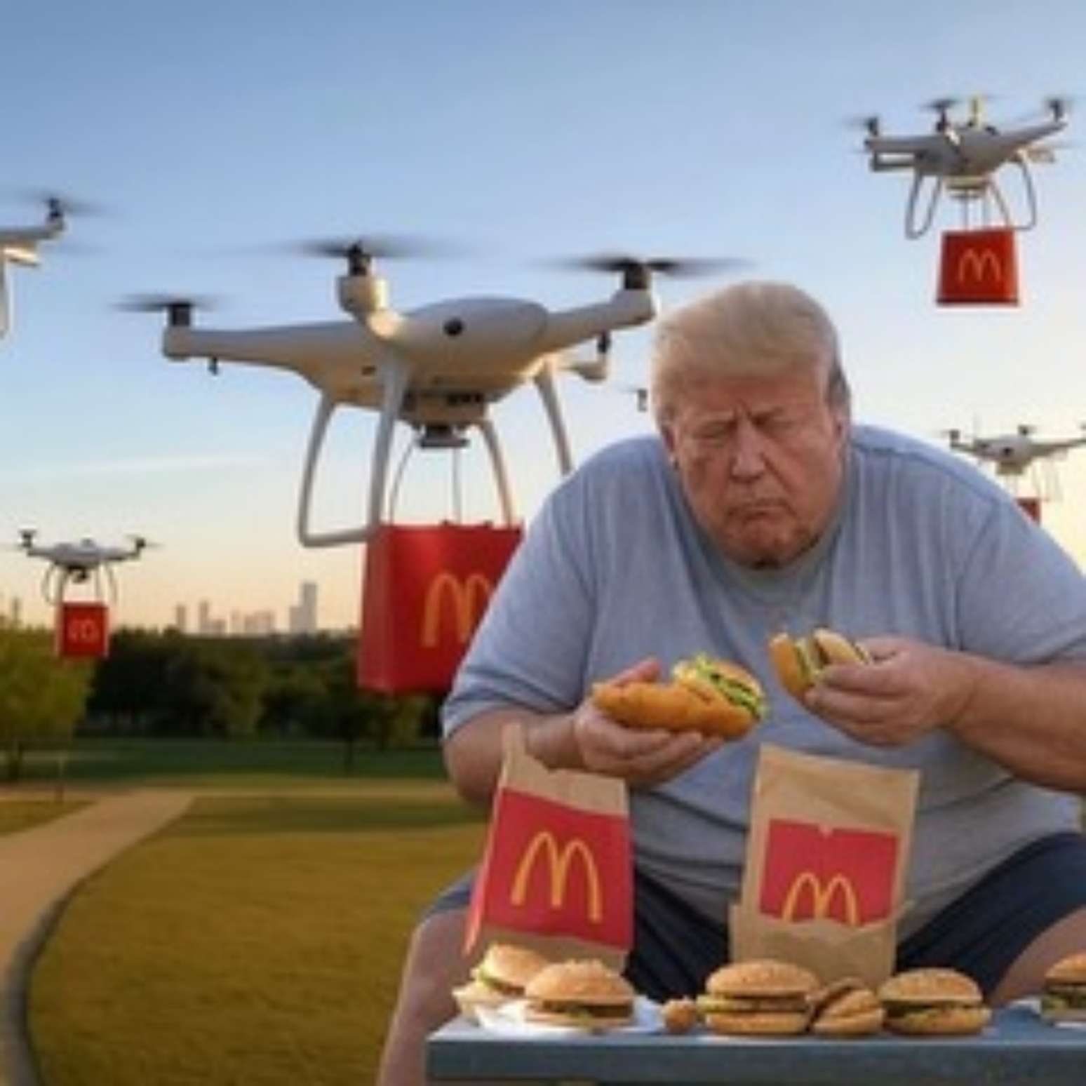 Crítica ao peso de Trump vira polêmica após ameaça a militares gordos