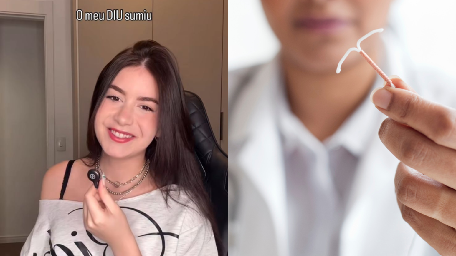 Influenciadora relata sumiço de DIU; veja o que dizem especialistas