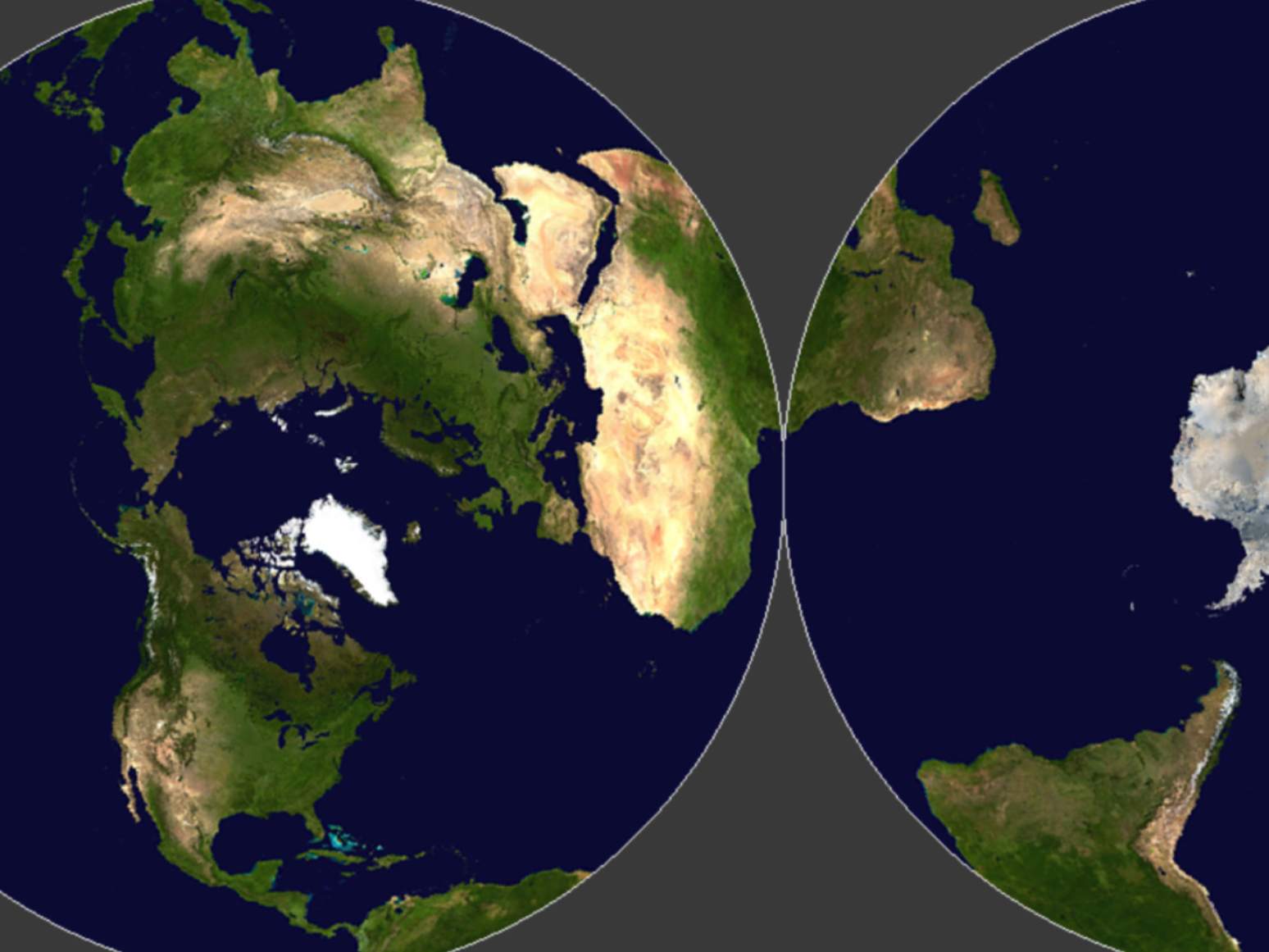 Físicos criaram o mapa mais preciso da Terra — e ele não tem nada a ver ...