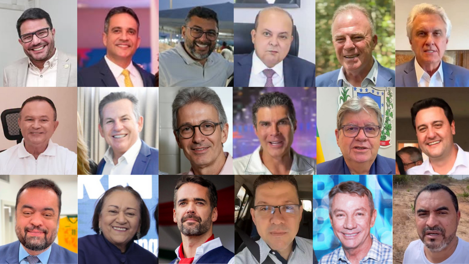 Renovação política em 2026: 18 governadores de fora e novos cenários ...