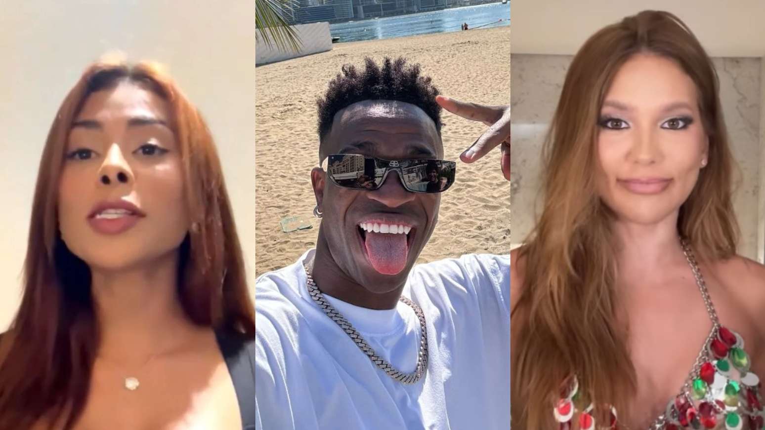 Mais uma! Outra modelo expõe Vini Jr durante affair com Virginia e ...