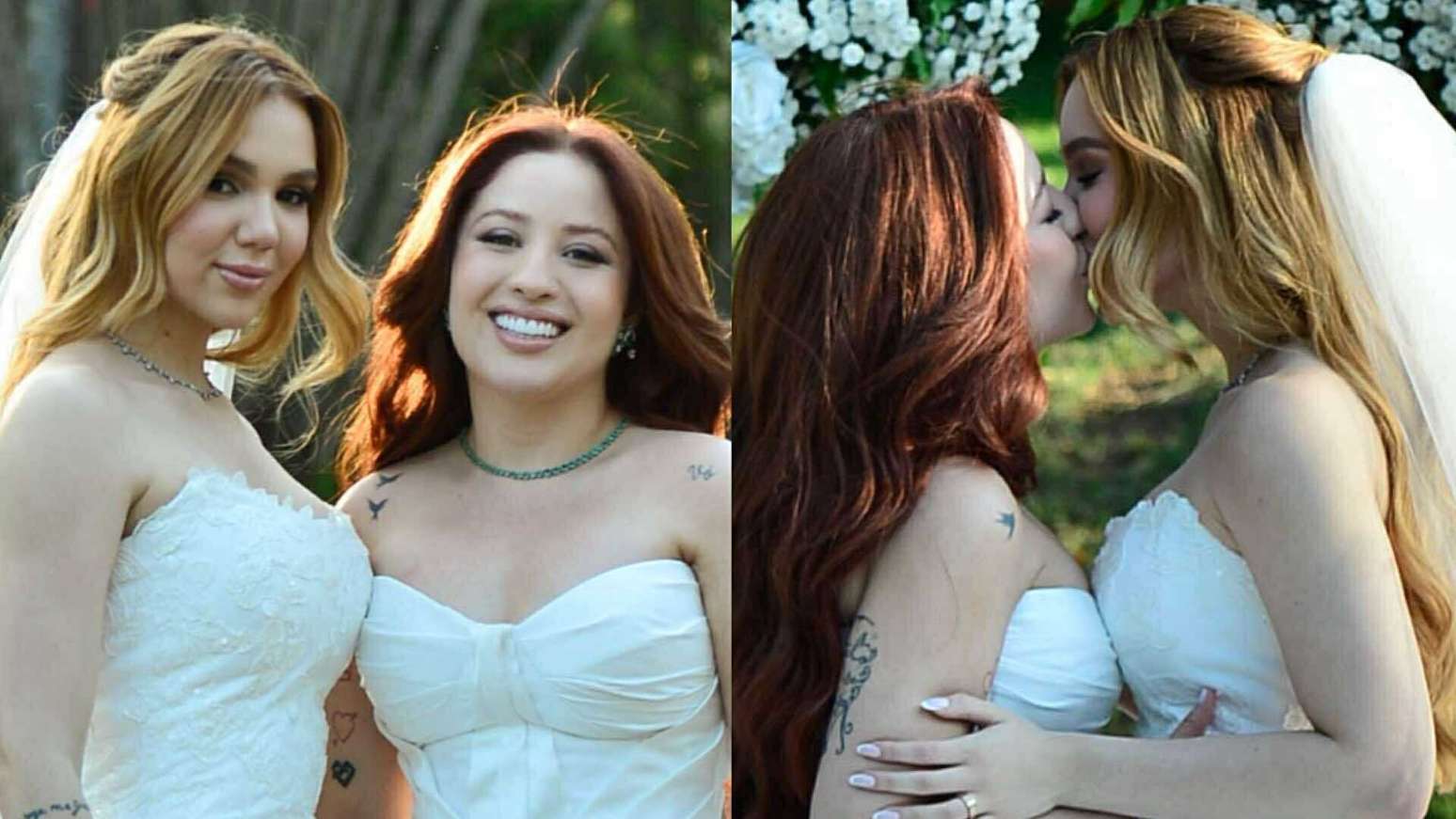 Detalhe no look dos famosos no casamento de Mari Fernandez causa polêmica: 'Velório?'