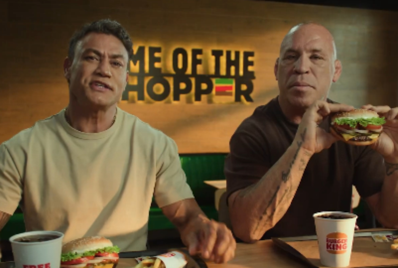 Popó e Wanderlei Silva estrelam comercial após briga polêmica no ringue