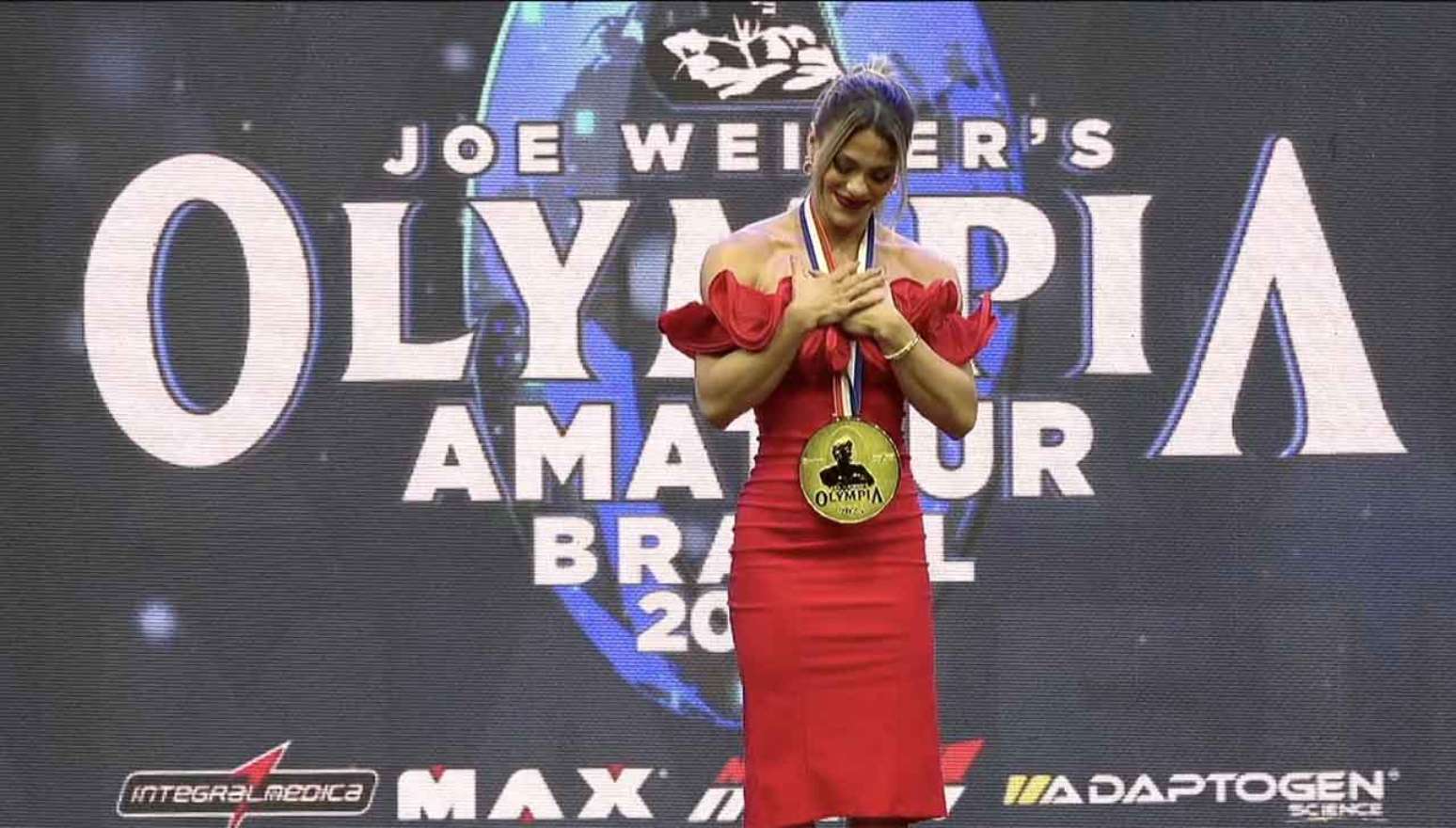 Eduarda Bezerra celebra título mundial do Mr. Olympia com fãs em São ...