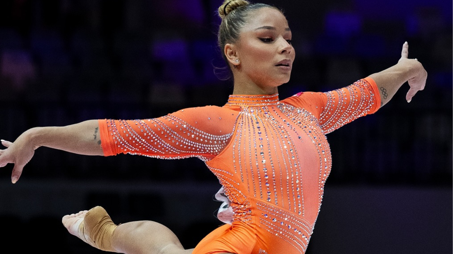 Flávia Saraiva brilha na trave e garante vaga na final do Mundial 2025
