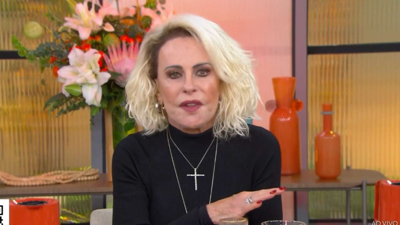 Ana Maria Braga desabafa ao vivo após vídeo fake dela detonando mulher ...