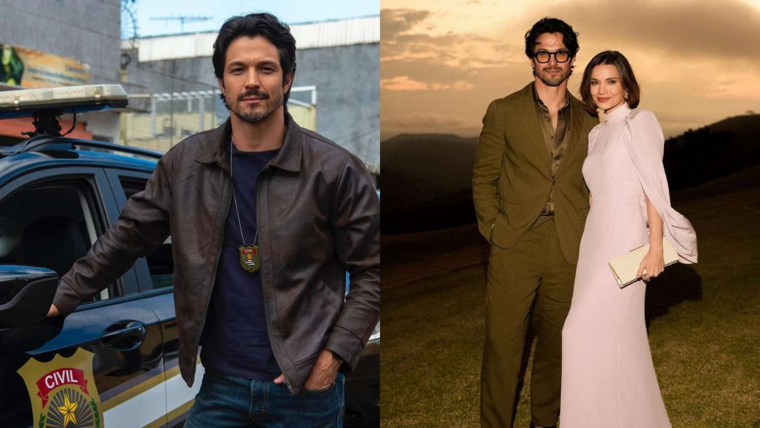 Quem é a esposa de Romulo Estrela, de Três Graças?