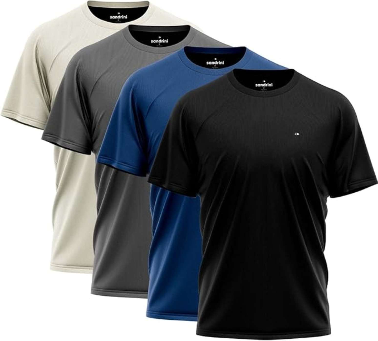 Kit 4 Camisas Dry-fit Sandrini Masculina Academia Treino UV –30%!