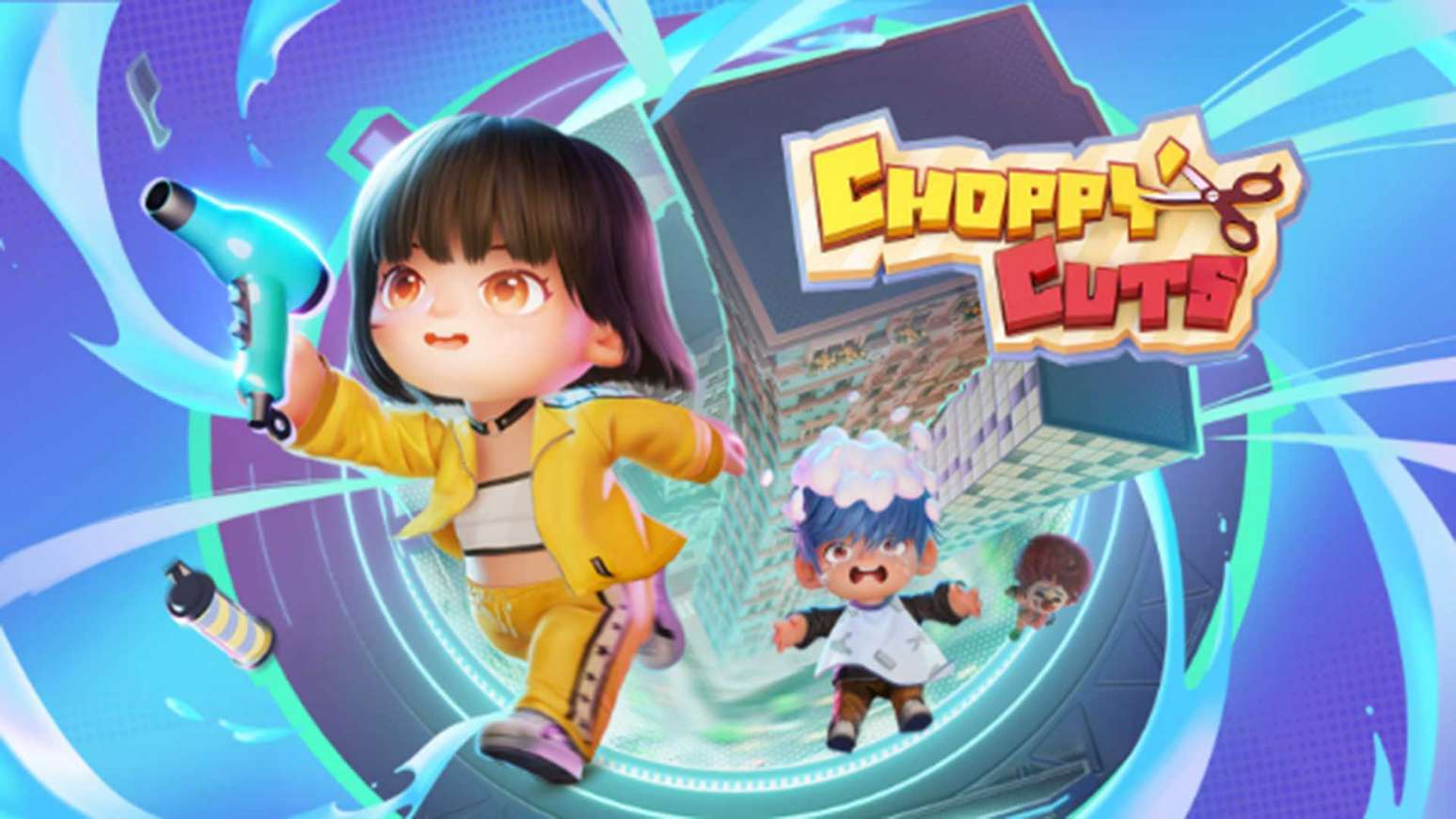 Choppy Cuts é o novo jogo da Garena com personagens do Free Fire