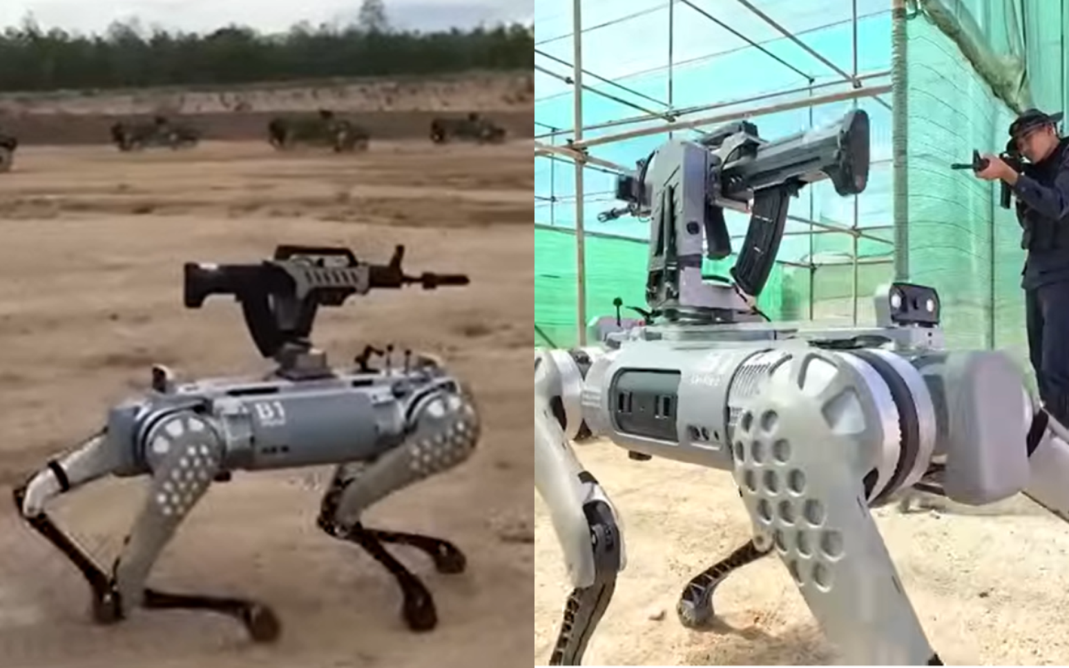 China revoluciona guerras com lobo-robô armado e inteligência artificial