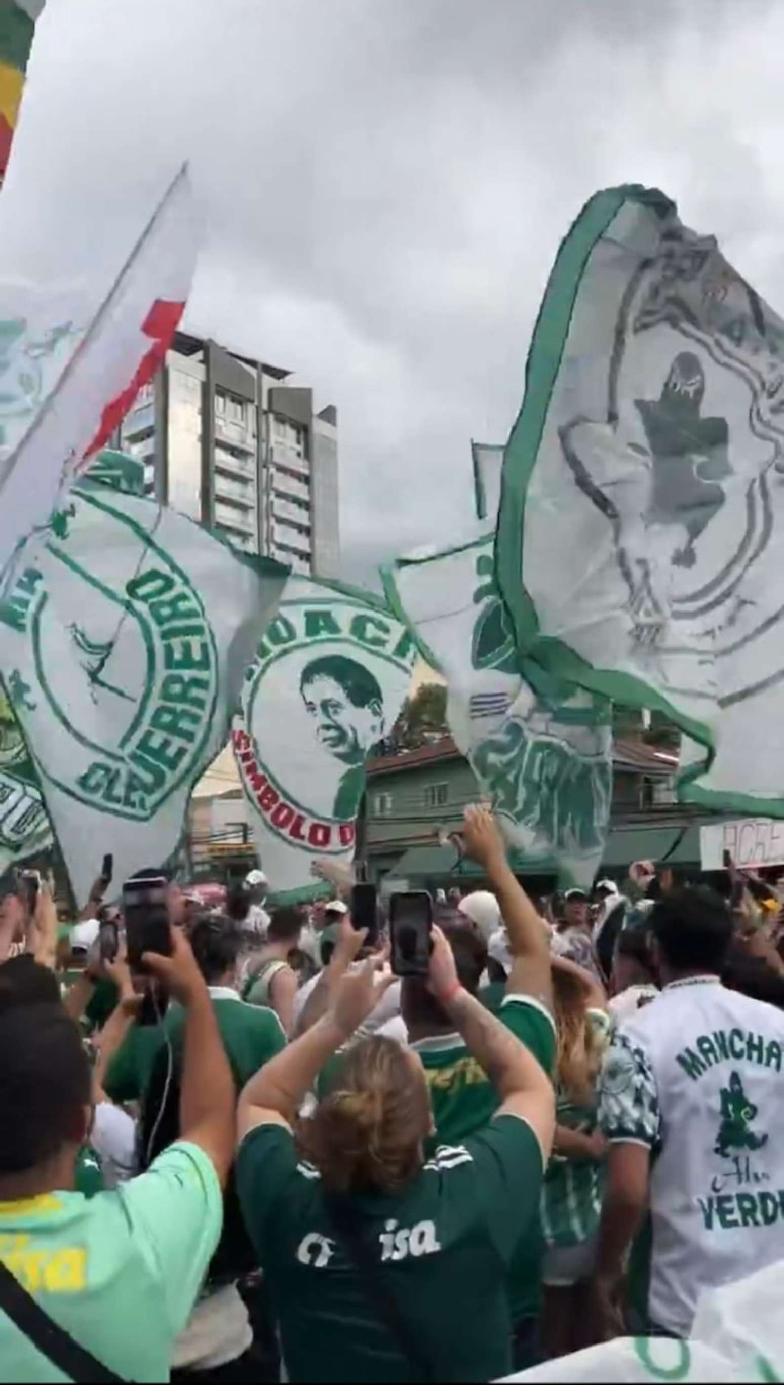 Torcida do Palmeiras agenda festa em apoio a jogadores antes de viagem ...