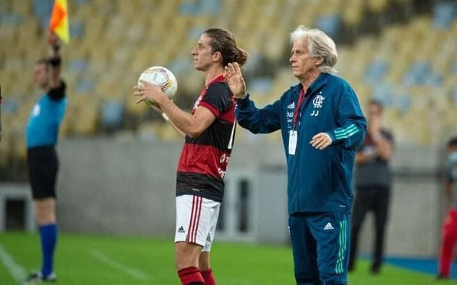 Filipe Luís pode ter sequência perfeita e repetir feito de Jorge Jesus ...