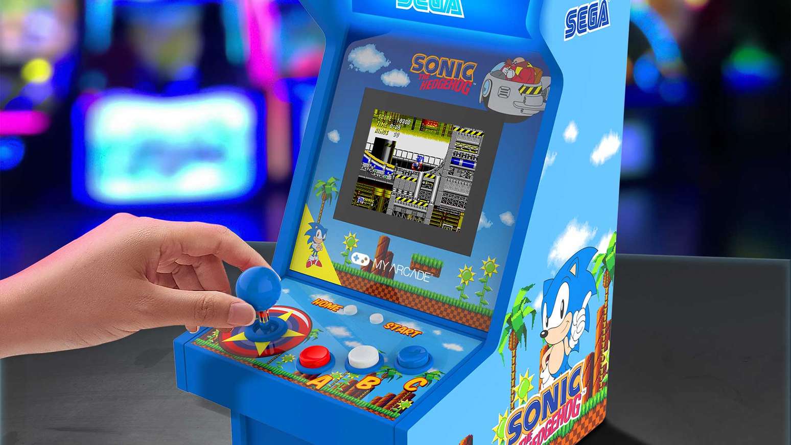 Sega lança novos dispositivos de videogame retrô do Sonic the Hedgehog