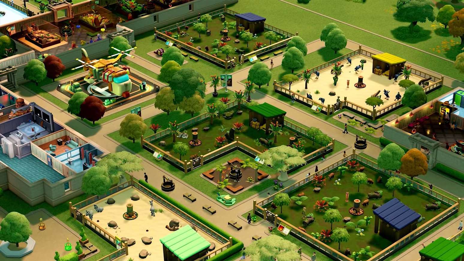 Two Point Museum: Zooseum já está disponível para PC, PS5 e Xbox Series