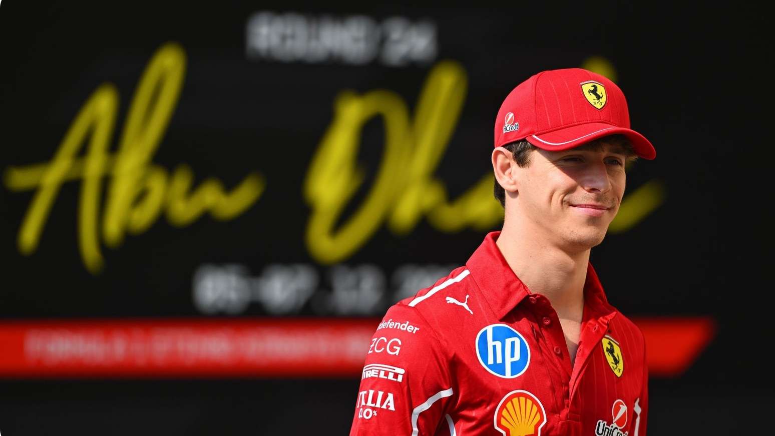 F1: Charles Leclerc divide a pista com irmão mais novo em Abu Dhabi