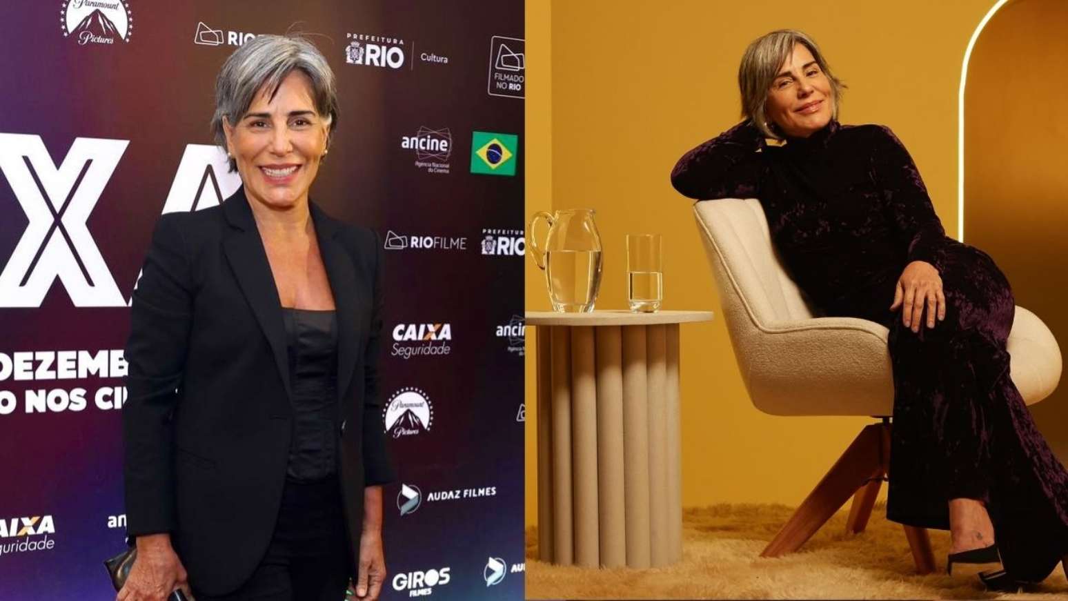 Glória Pires celebra novo ciclo aos 62 e destaca força de assumir fios ...