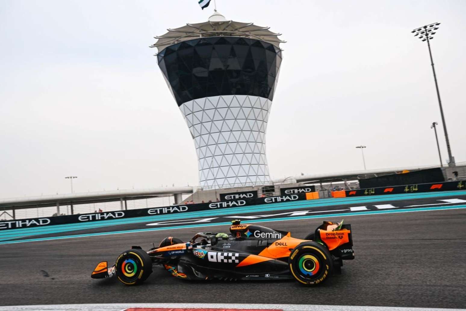 F1: Confira o resultado completo do TL1 do GP de Abu Dhabi