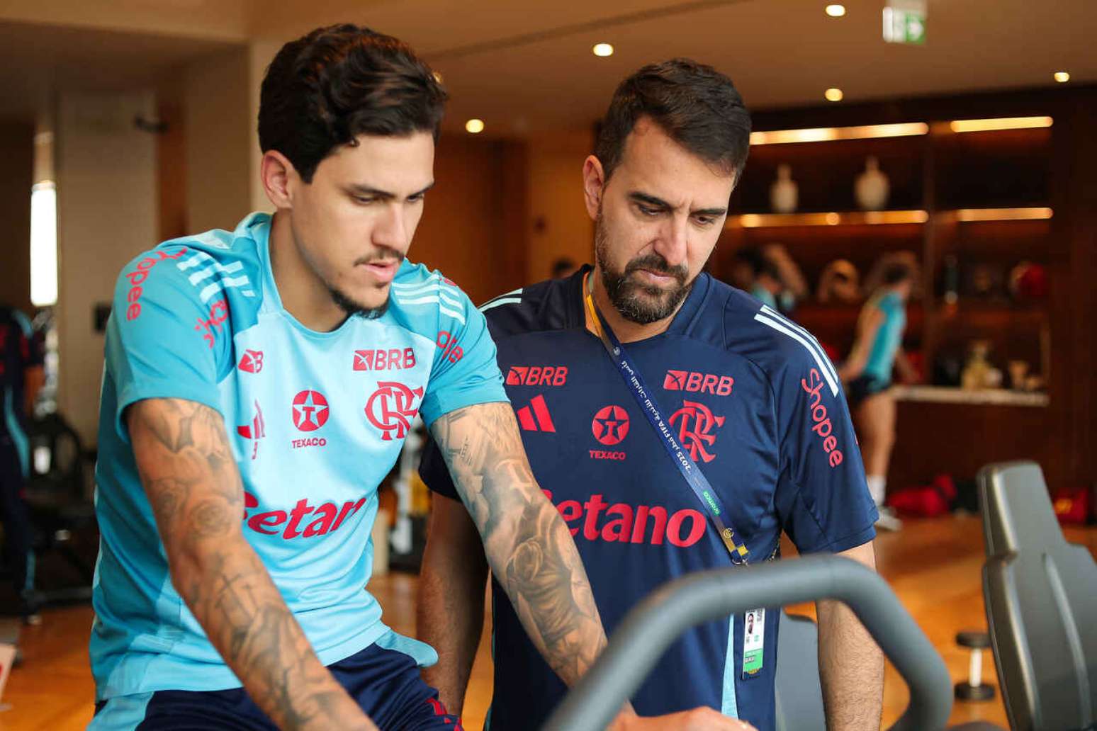 Flamengo: Pedro treina pela primeira vez com o elenco e aumenta chance ...