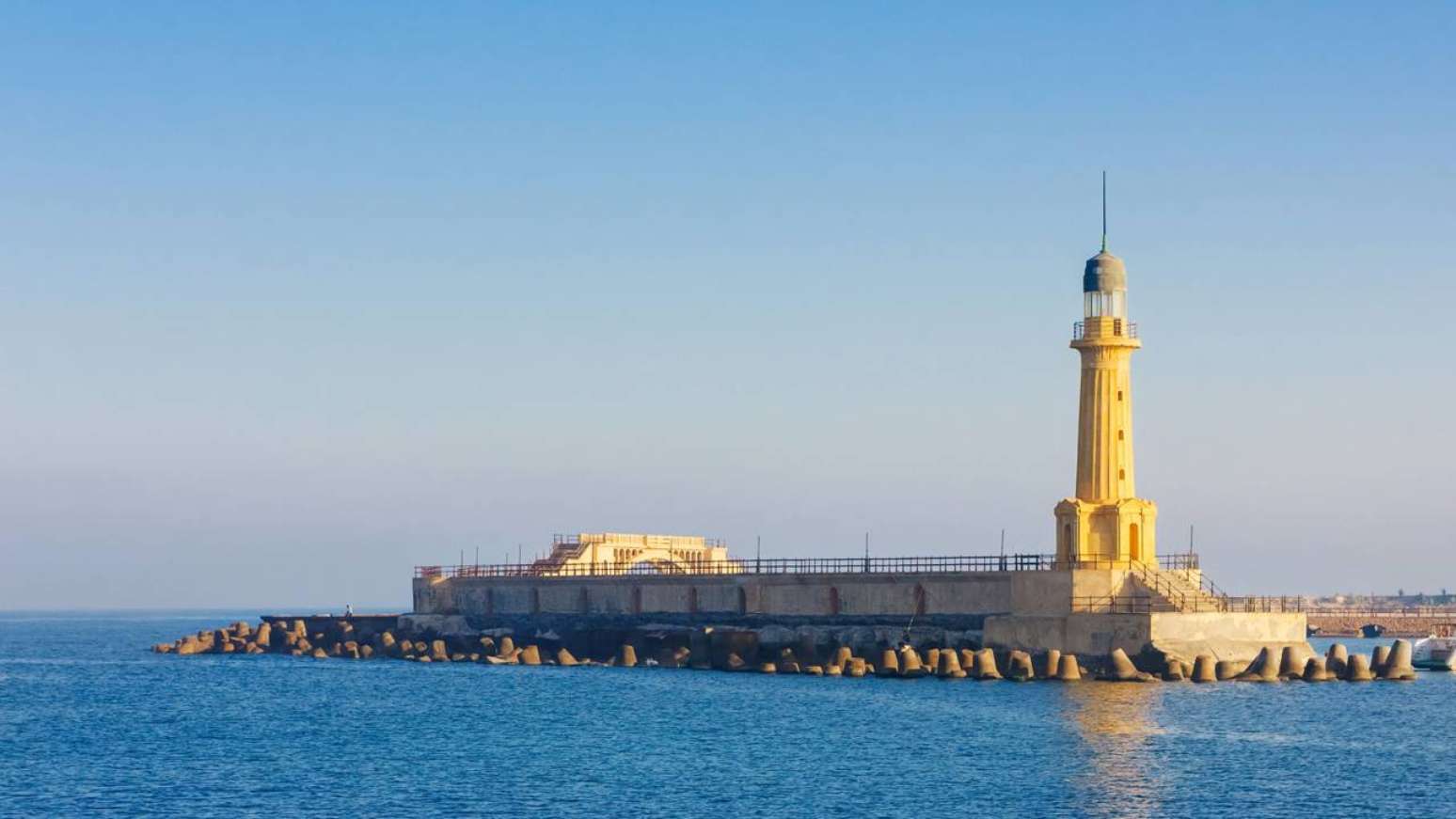 Descobertas no Mediterrâneo reacendem a história do Farol de Alexandria