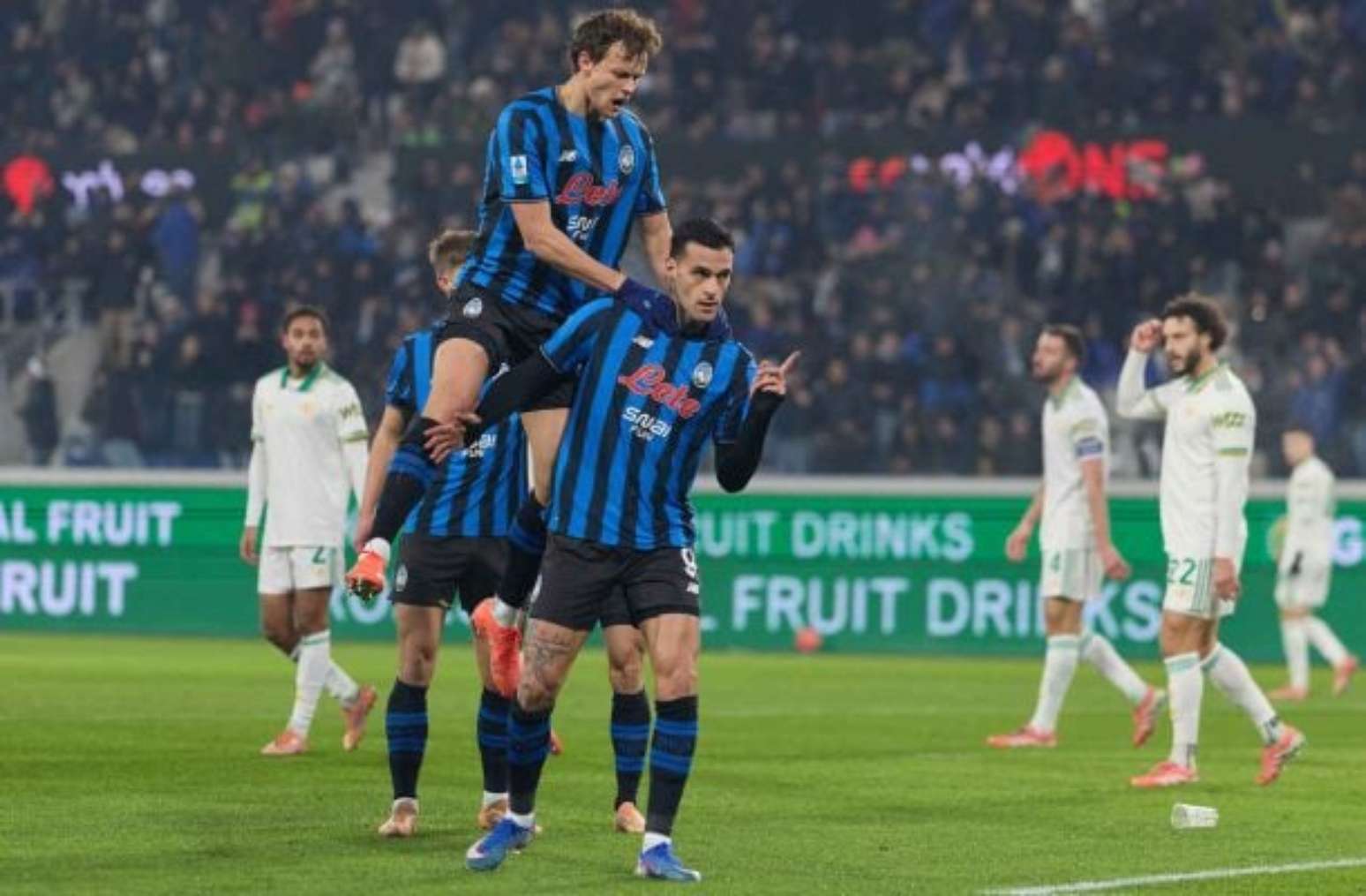 Roma perde para a Atalanta, que supera Gasperini em reencontro