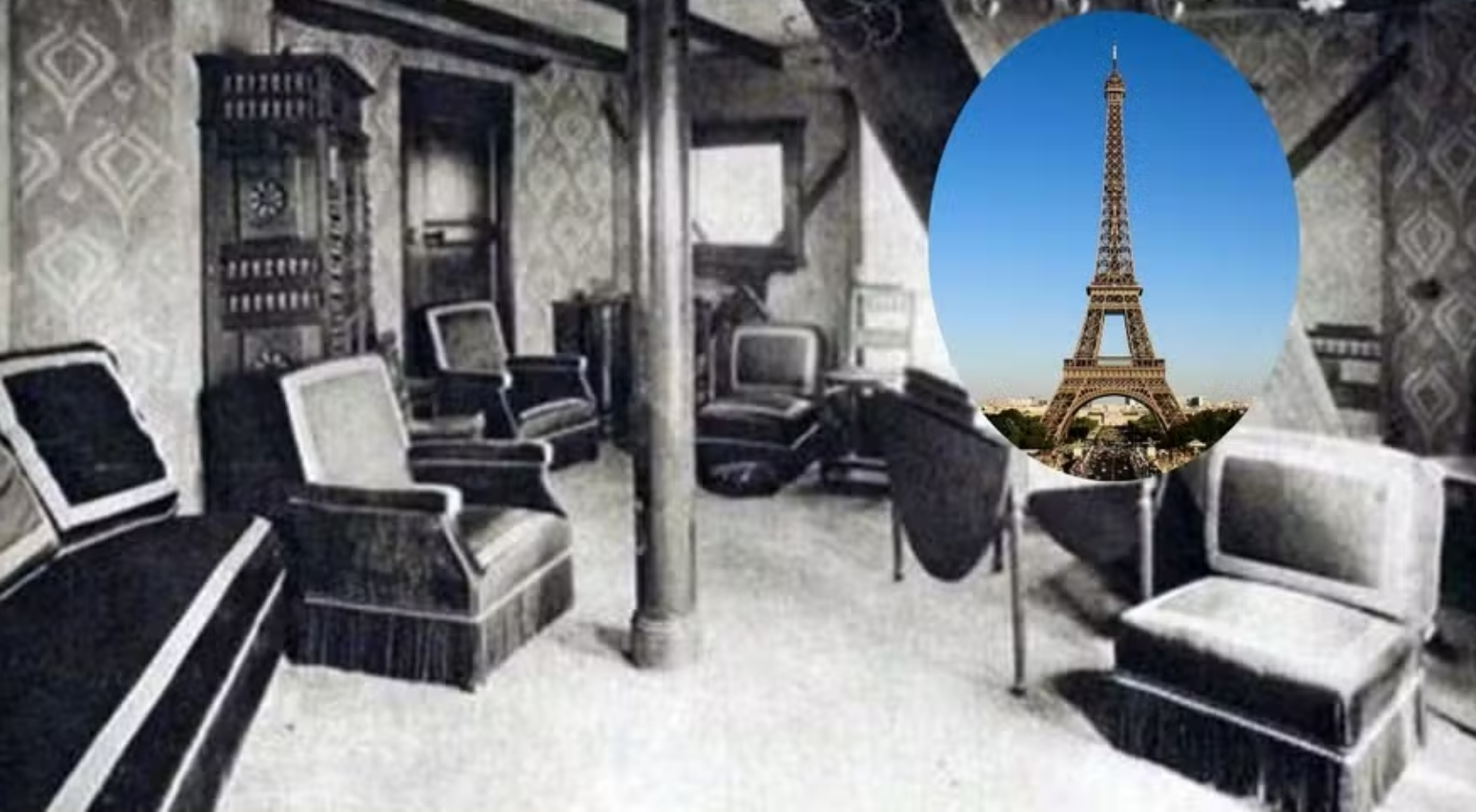 Poucos sabem, mas há um apartamento no topo da Torre Eiffel; conheça a ...