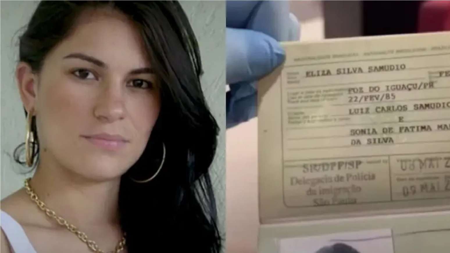 Veja quem achou e como estava o documento de Eliza Samudio