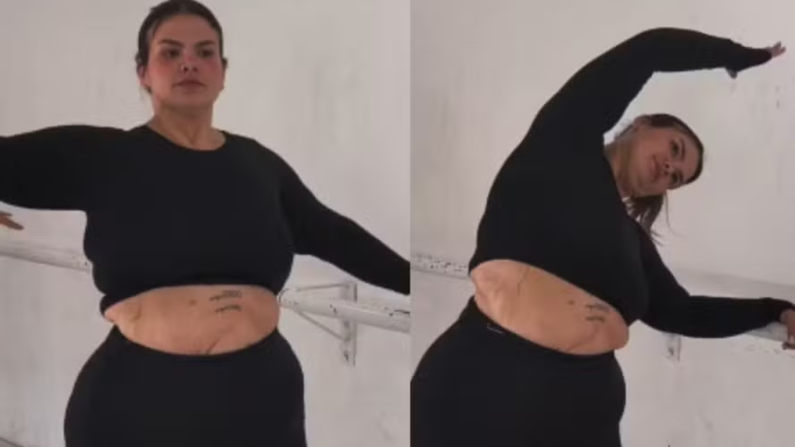 Thais Carla impressiona seguidores ao surgir 80 kg mais magra em aula ...