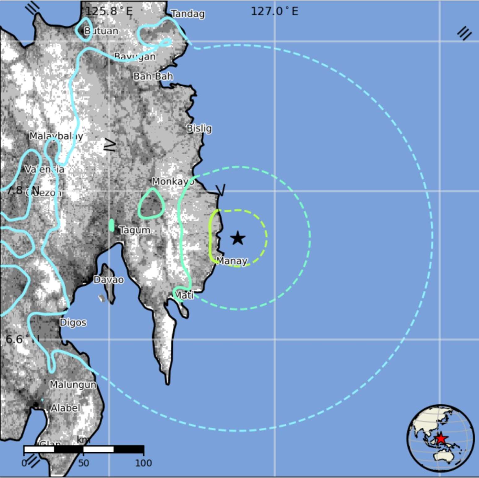 Terremoto de magnitude 6,7 atinge o sul das Filipinas
