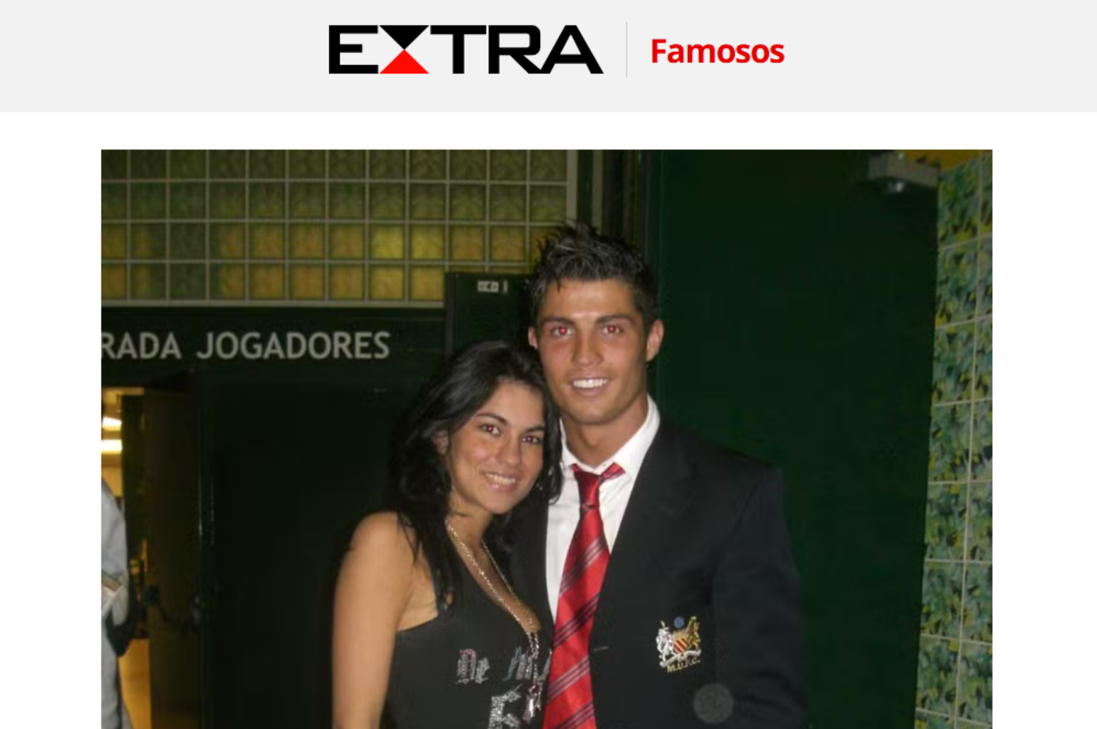 Eliza Samudio foi à Europa para ver jogos de Cristiano Ronaldo