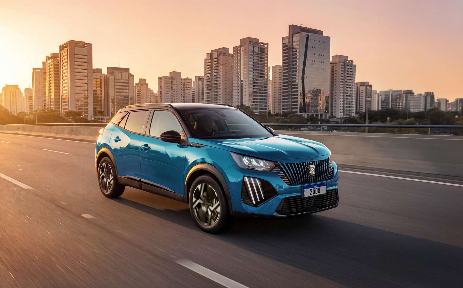 Peugeot 208 e 2008 ganham nova cor Azul Obsession na linha 2026