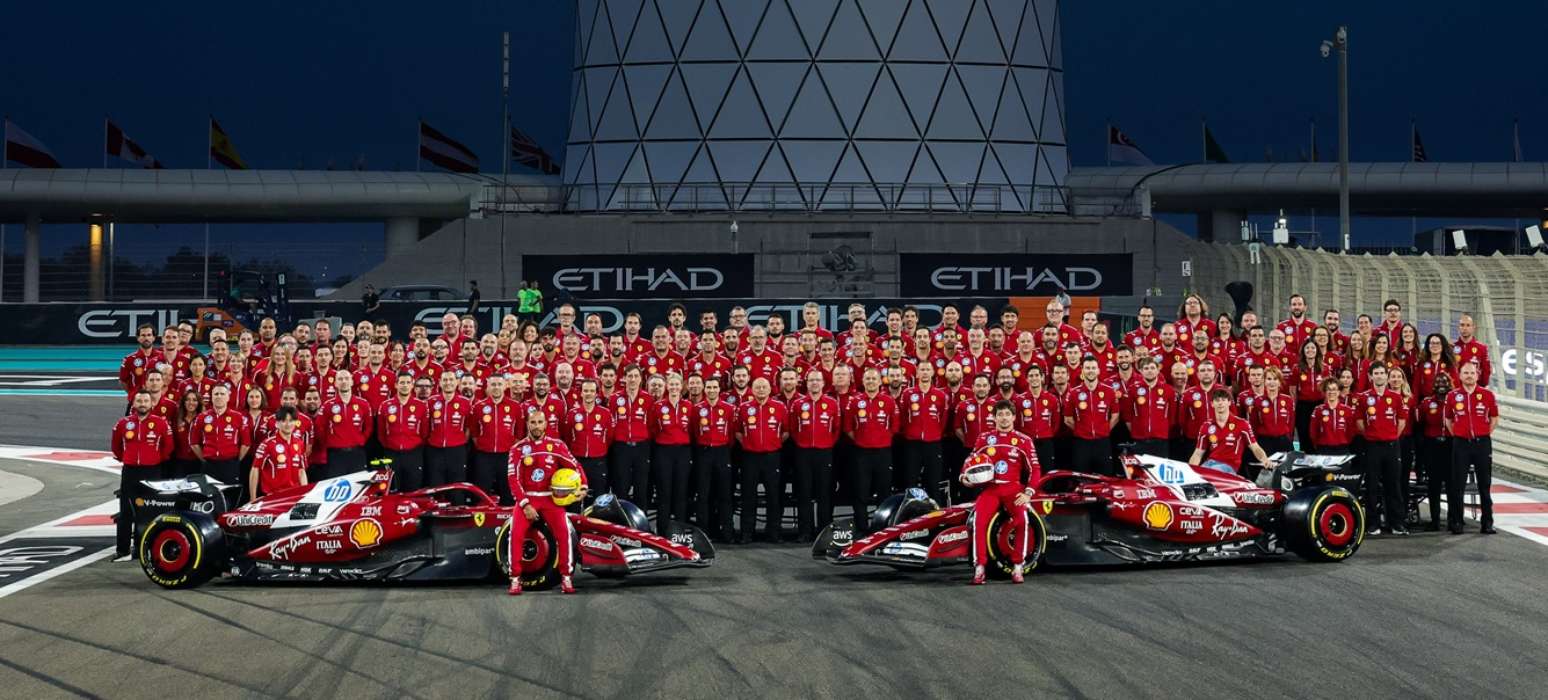 F1 2025: Leclerc e Hamilton batidos pelo clima da Ferrari