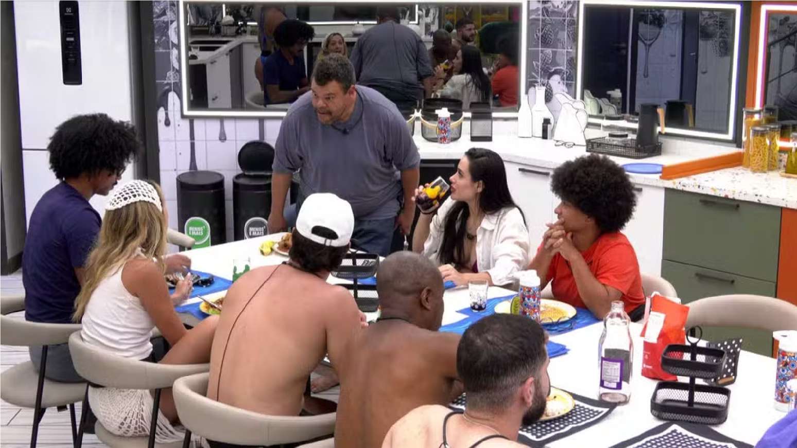 'BBB 26': Babu alfineta Samira após brincadeira sobre queridômetro