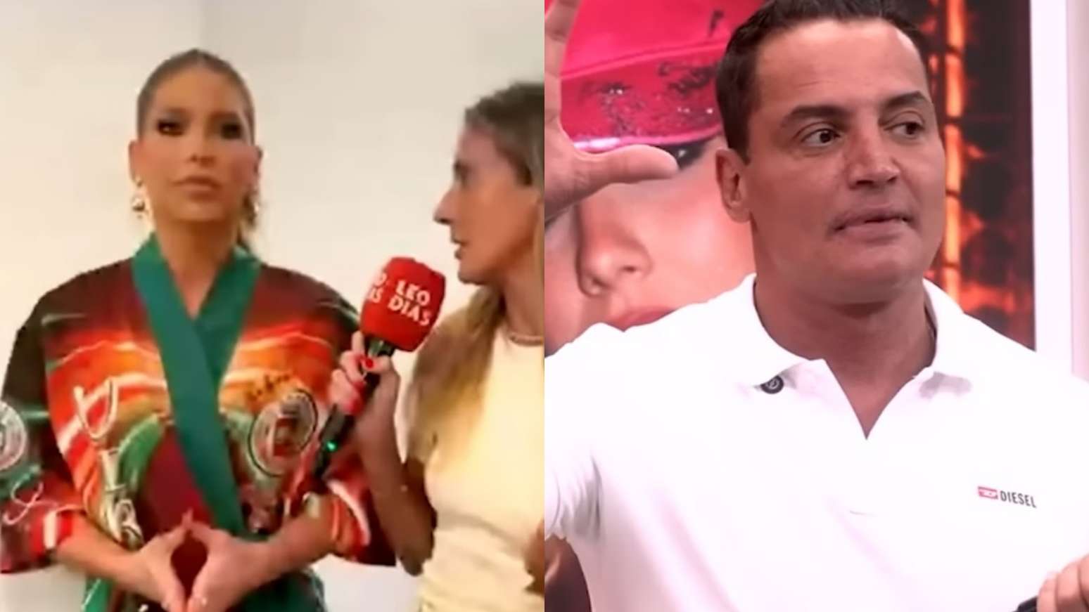 Virginia Fonseca rebate Leo Dias ao vivo ao ser questionada sobre ...