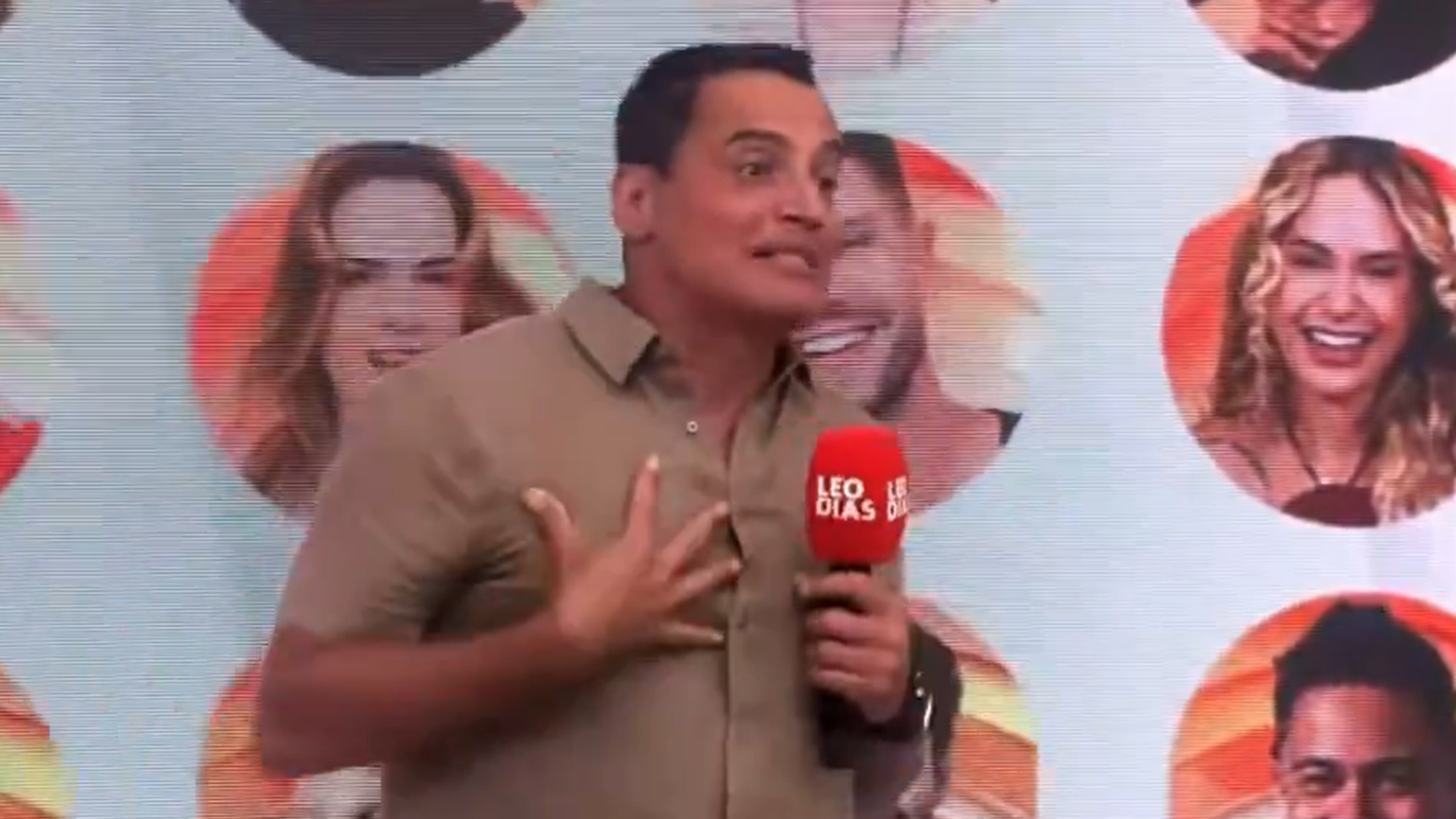 Programa de Leo Dias sai do ar por motivo inusitado; assista