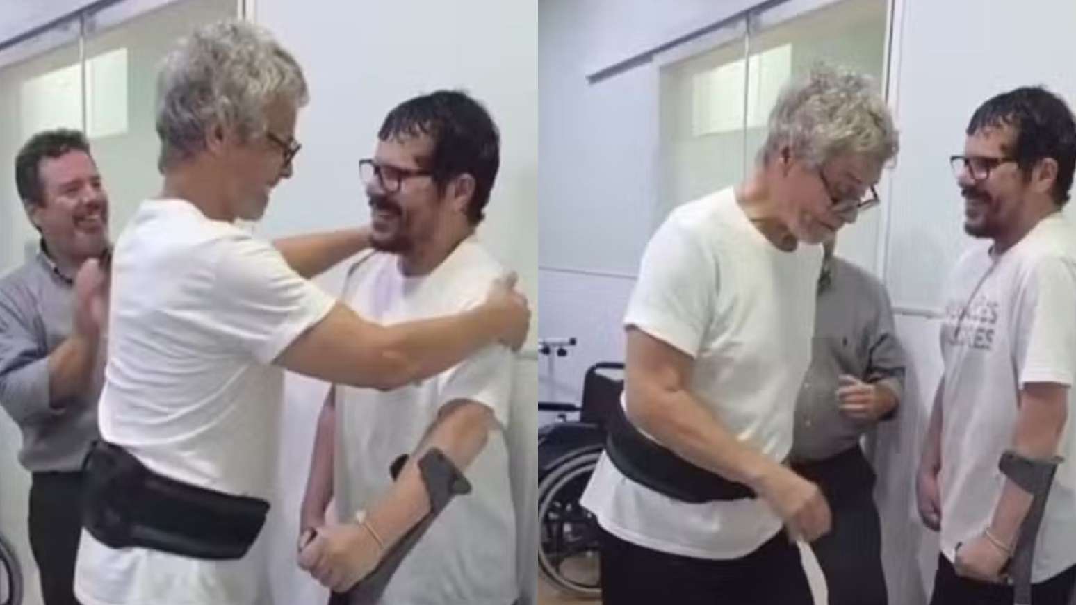 Toni Platão surge dançando com Carlinhos de Jesus e celebra um ano de ...