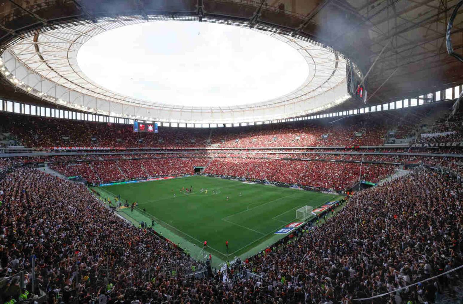 Final da Supercopa Rei bate recorde de público do Mané Garrincha