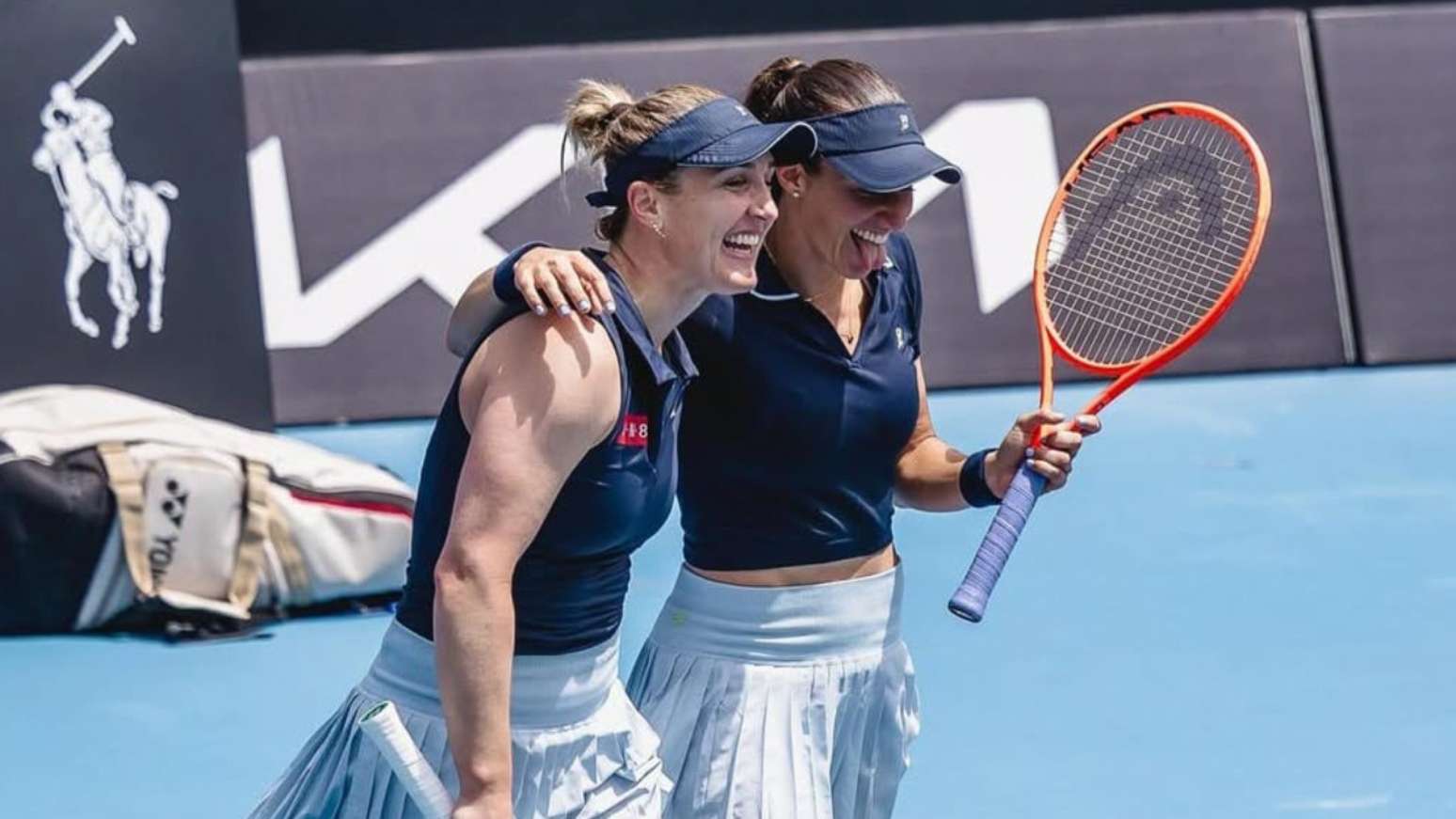 Luisa Stefani salva match-points e vai à semi em Dubai
