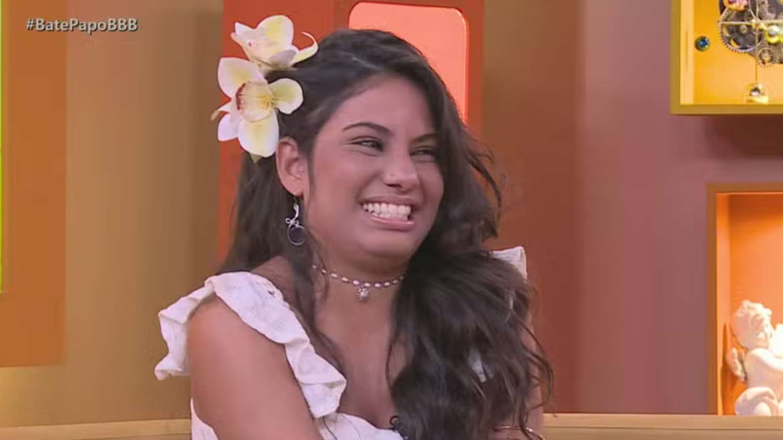 BBB 26: Gabriela reage ao descobrir meme da 'Panquequinha de banana'