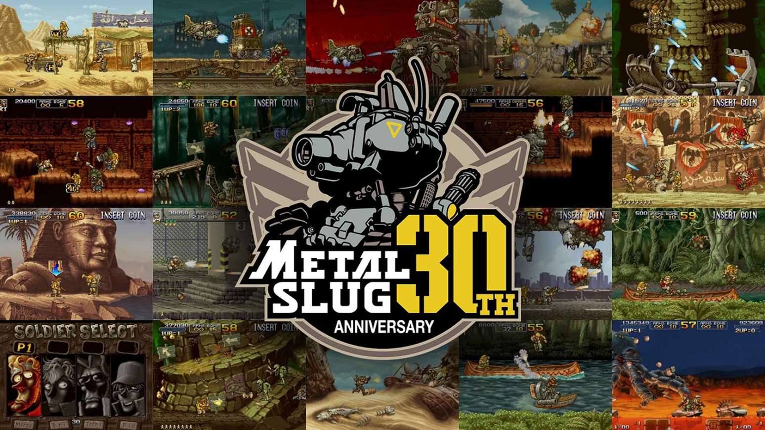 Metal Slug faz 30 anos, ganha vídeo comemorativo e terá novos jogos
