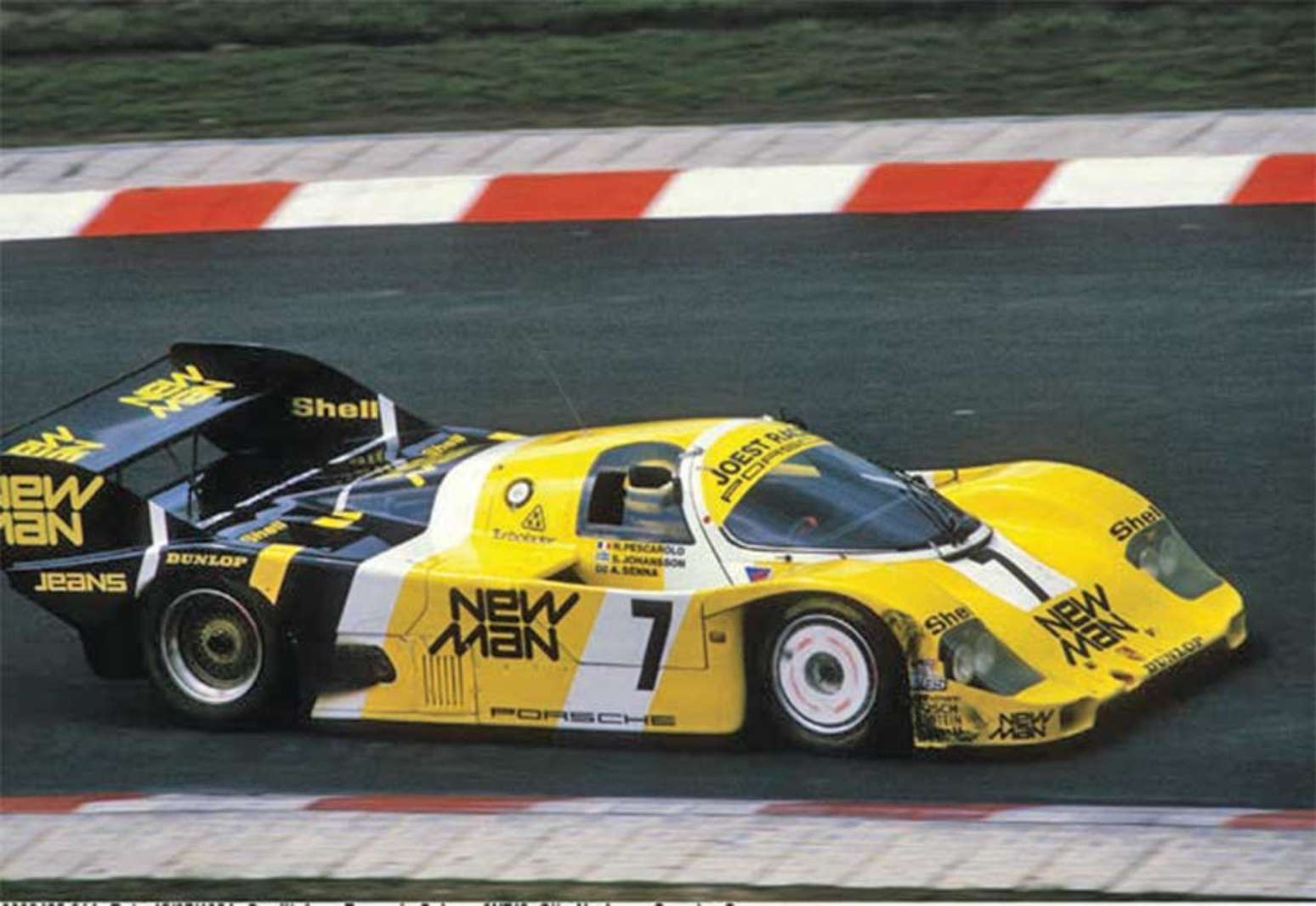 O dia que Ayrton Senna pilotou um protótipo de Le Mans em Nurburgring