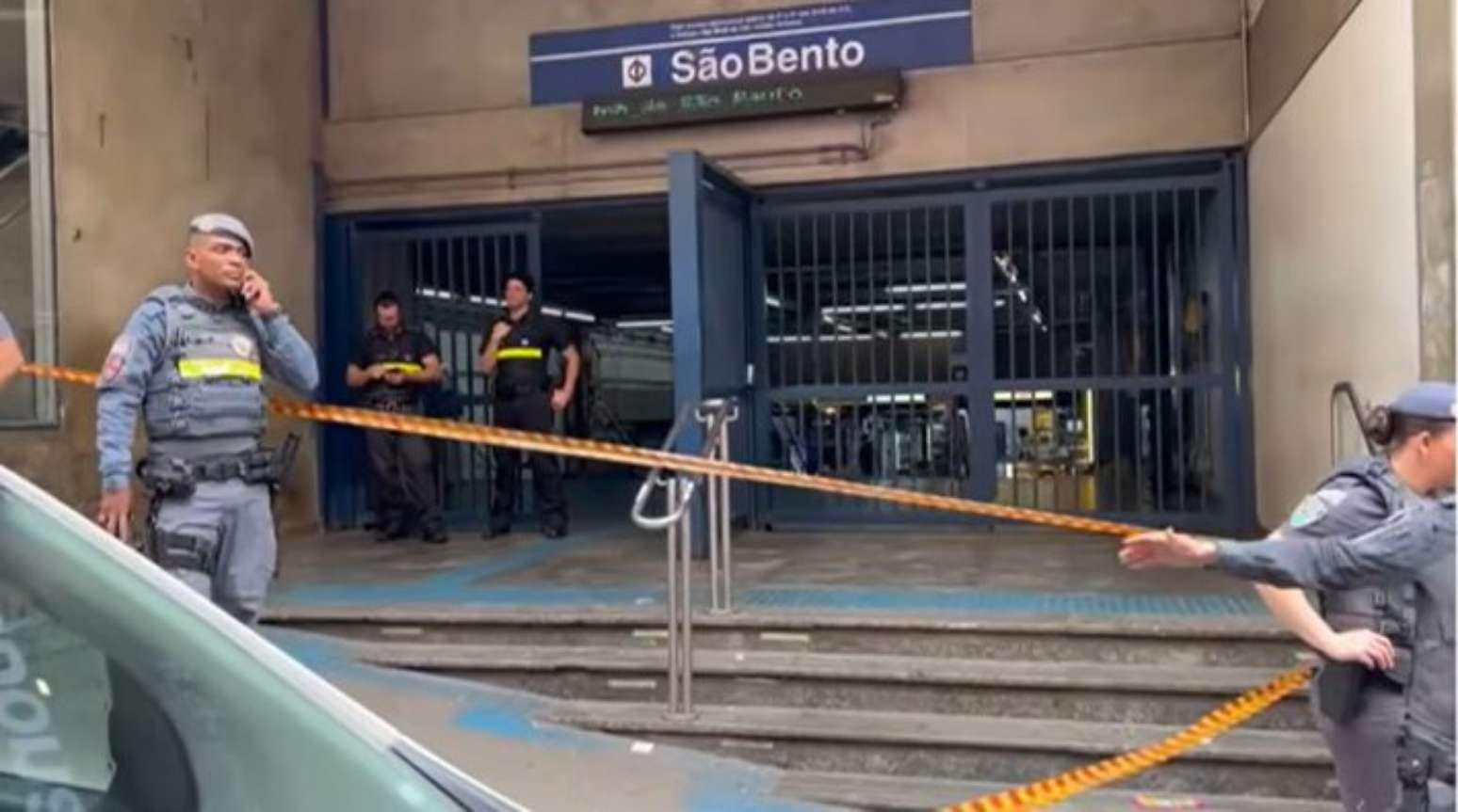 Cinco pessoas ficam feridas após tiros serem disparados em frente à ...