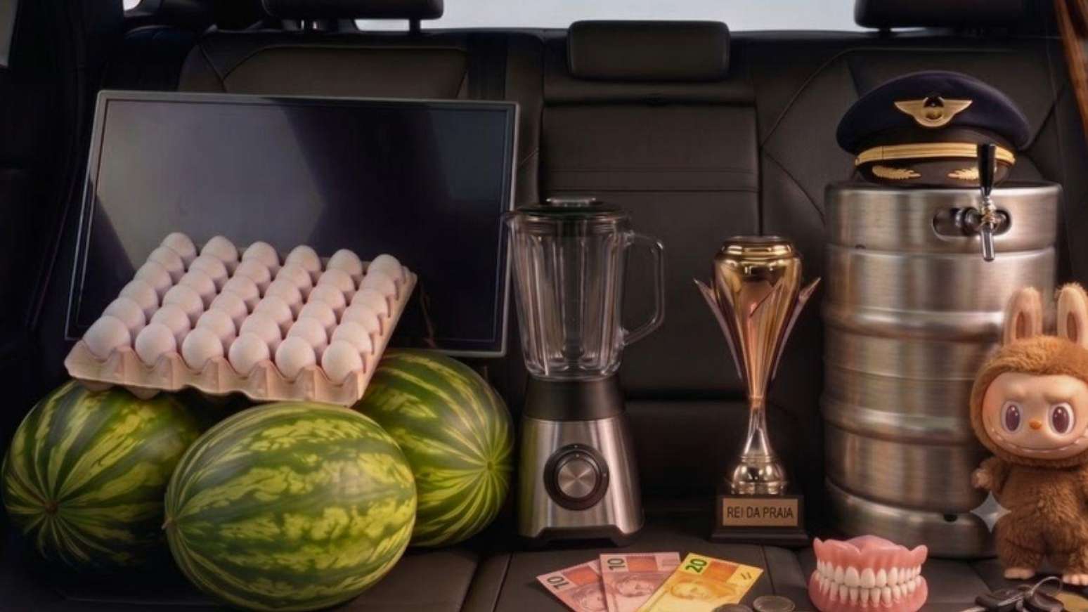 De barril a pé de galo: Uber revela os esquecimentos mais absurdos do ano