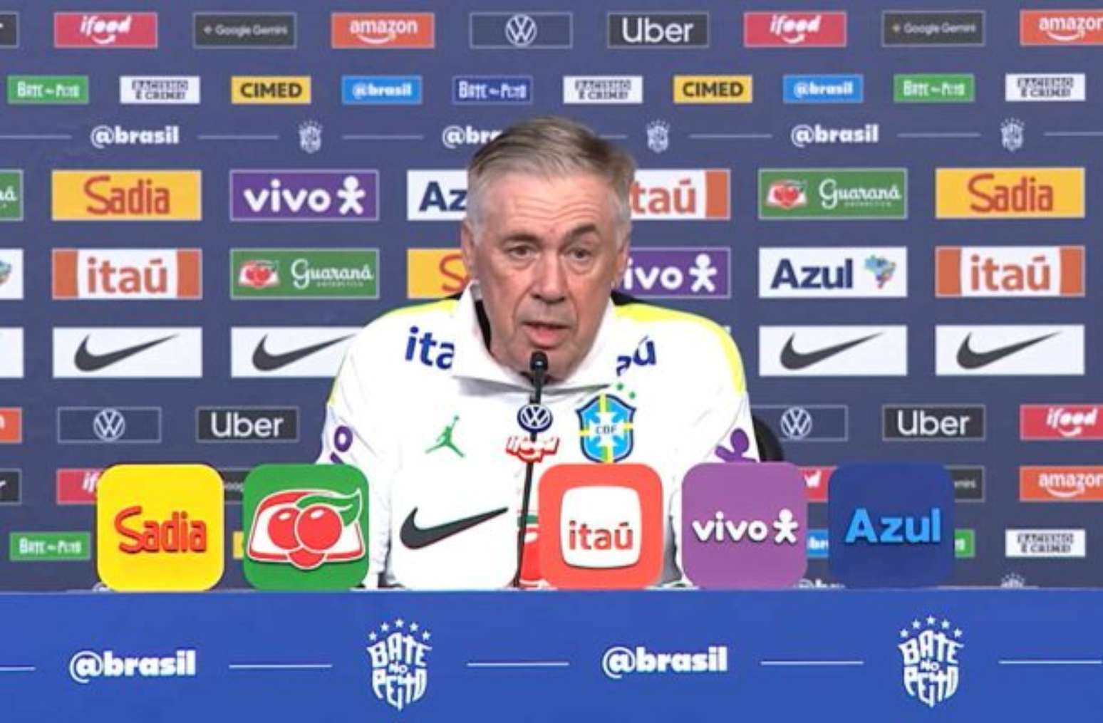 Ancelotti não revela escalação, mas quer fazer testes na Seleção ...