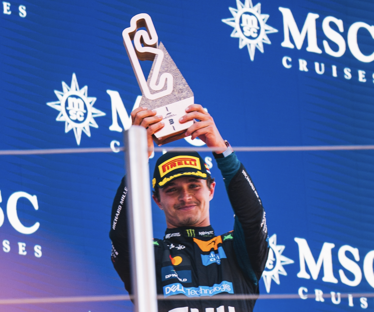 F1: Norris celebra pódio britânico histórico e pede evolução da McLaren ...