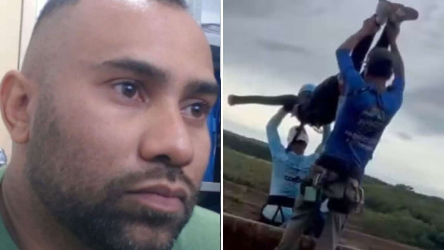 Instrutor preso revela o que fez após arremessar jovem sem corda da ponte