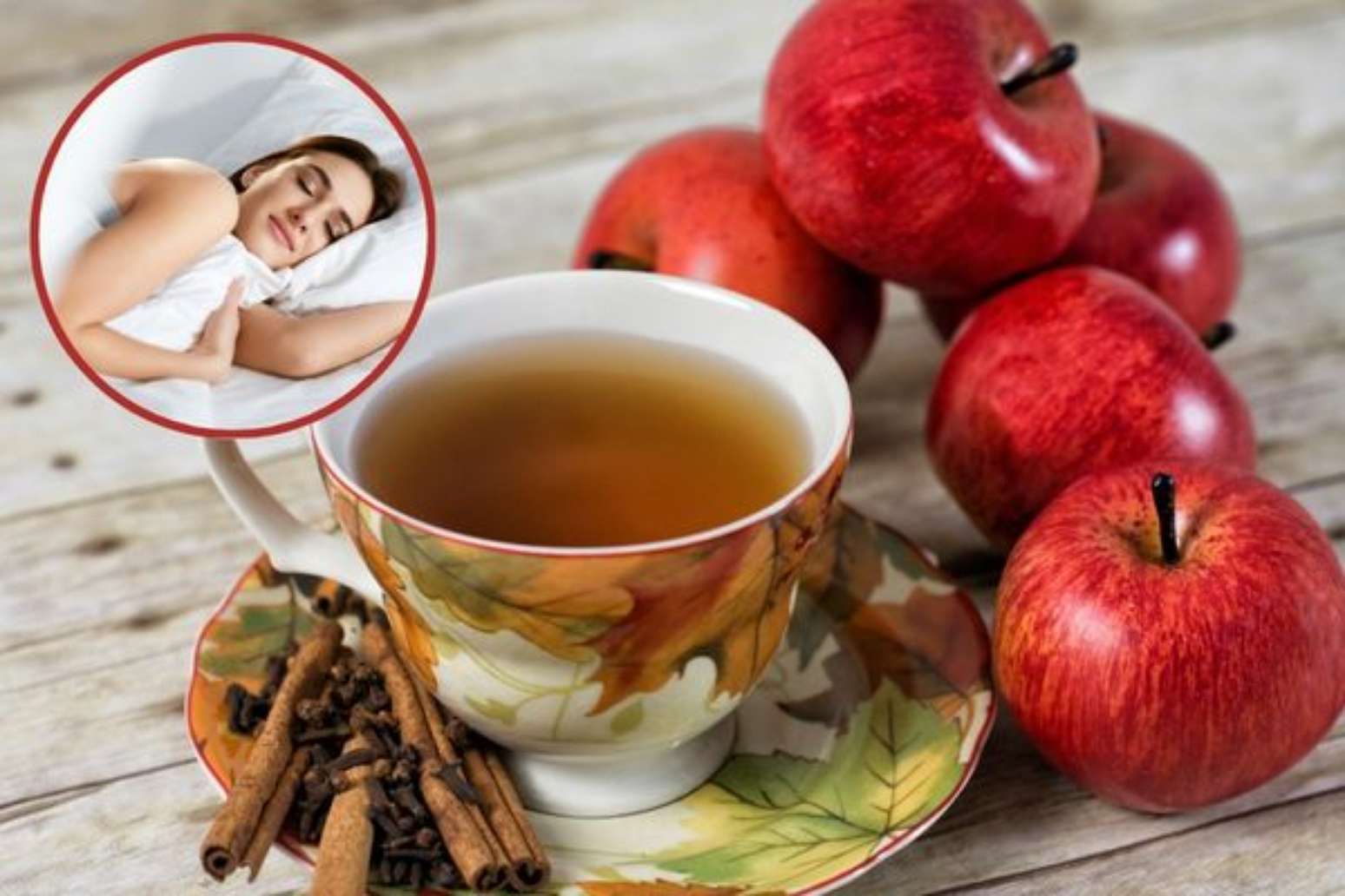O efeito do chá de maçã com canela no sono pode surpreender você