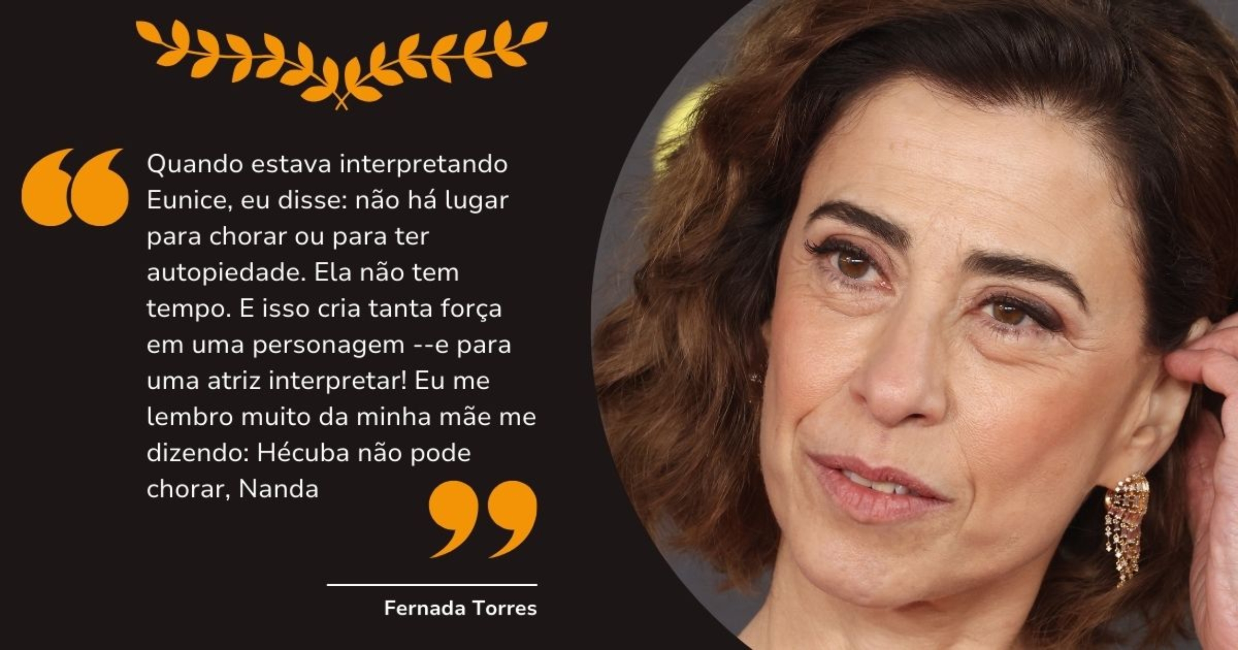 Fernanda Torres é totalmente histórica, mesmo perdendo Oscar de Melhor ...